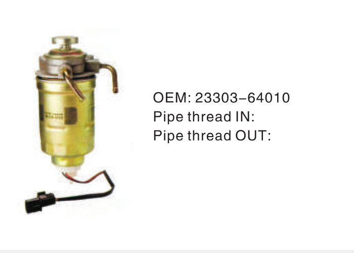 High Standard Hydraulic Oil Filter Assembly 23303-64010 12 Months Guarantee